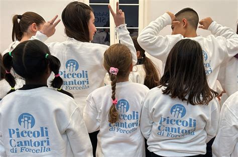 Aspettando San Valentino I Piccoli Cantori Di Forcella Si Esibiranno