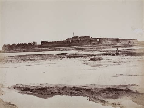 Exterior Of North Taku Fort Showing The English And French Entrances