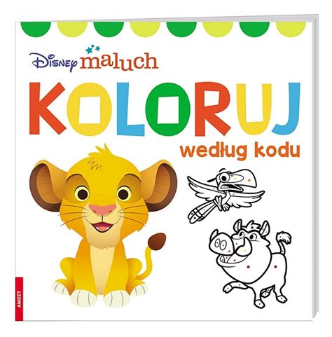 Kolorowanka dla dzieci Disney Maluch Koloruj według kodu COLO 9202