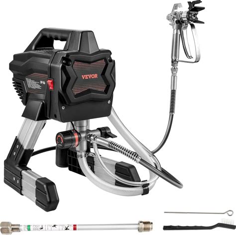 Vevor Stand Airless Paint Sprayer Hp W High Efficiency Airless
