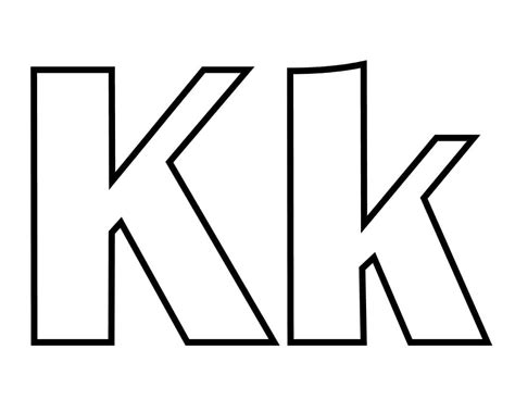 M Larbild Perfekt Bokstav K Skiv Ut Gratis P Malarbilder Se