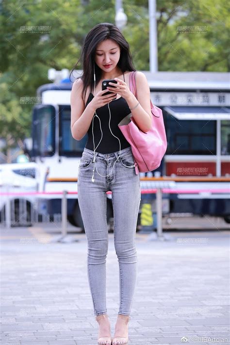 Skinny Asian Girls Jeans Asian Girl Skinny Jeans Womens Fashion Bikinis Pants Pictures Of