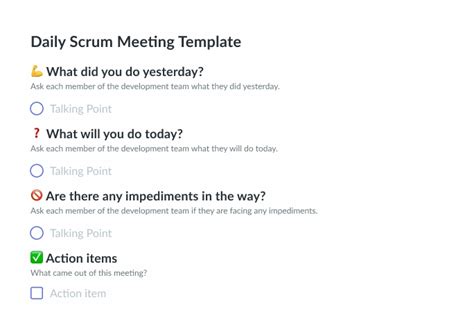 Top Meeting Agenda Templates For Improve Productivity