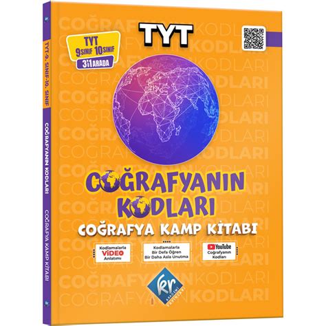 Coğrafyanın Kodları TYT Coğrafya 9 Sınıf 10 Sınıf Kamp Kitabı KR
