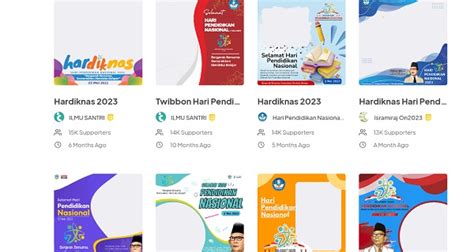 31 Link Twibbon Hari Pendidikan Nasional 2023 Untuk Dibagikan Di Sosial