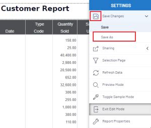 How To Create A Report In Sage Enterprise Intelligence Sei Sage X