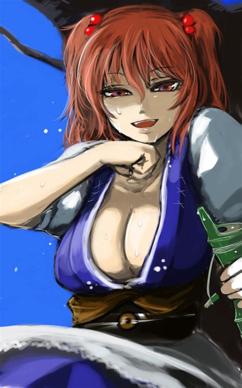 Onozuka Komachi Touhou Drawn By Ginji Sakaki Summer Danbooru