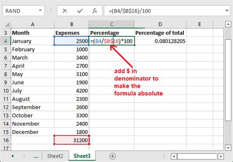 Formula For Percentage Of Total In Excel Online Tutorials Library