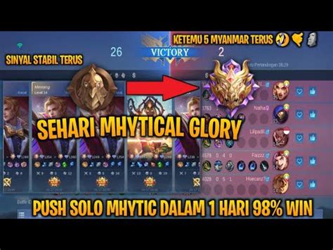 Hari Mythic Cara Push Rank Musuh Gampang Season Pakai Vpn Mobile