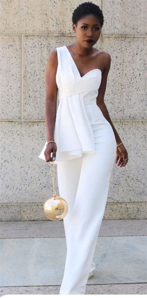 White Plus Size Jumpsuit Atelier Yuwa Ciao Jp
