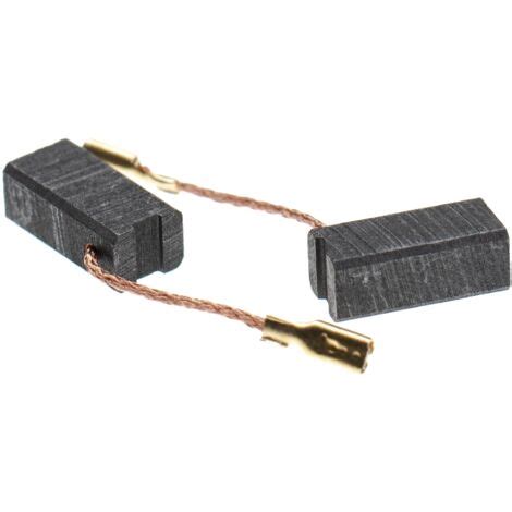 vhbw 2x Kohlebürste Motorkohle Schleifkohle 16 3 x 8 x 6 2mm Ersatz
