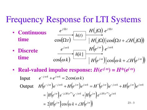 ppt frequency response of discrete time systems powerpoint presentation id 582139