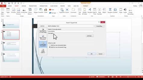 How To Add Hyperlinks In Powerpoint Youtube