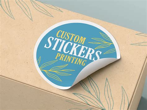 Custom Stickers Printed Express Digital Printing Of Labels In Custom