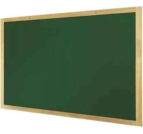 Lousa Quadro Escolar Verde 90x60 Cm Standard Moldura Madeira
