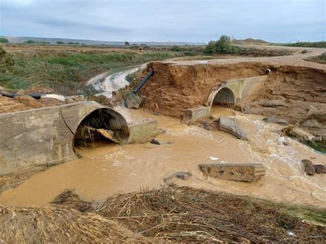 La DGA insta a la declaración de zona afectada gravemente en Pomar de