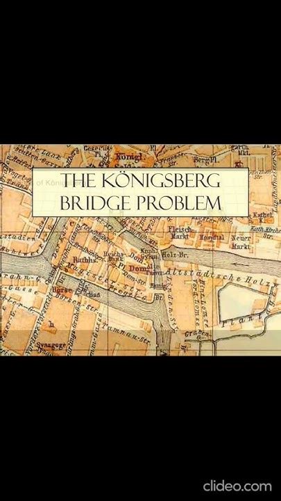 Can You Solve This The Konigsberg Bridge Problem In Graph Theory Youtube
