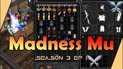 Madness Mu Season 3 Ep 1 Fast Server Mu Online YouTube