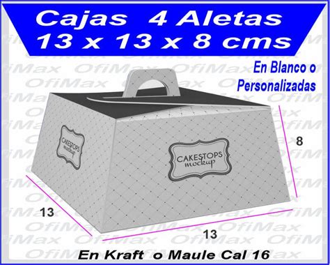 Fabrica De Cajas Para Tortas Ponques Pastel Biscochos