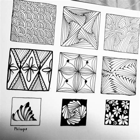 Doodle Patterns Zentangle Patterns Zentangles Giftideas Bb