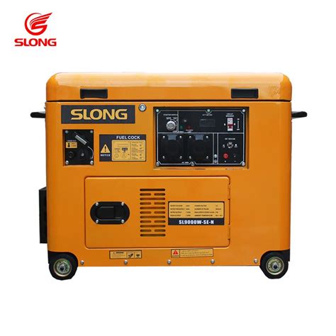 E Slong Brand Home Standby Power 5kw Generator Petrol Silent