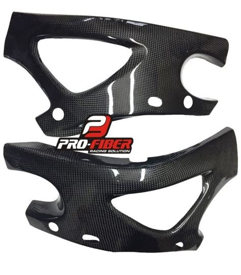 Carbon Fiber Frame Covers Protectors For Yamaha Yzf R