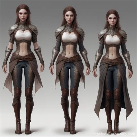 Photorealistic Fantasy Cyoa Full Body Woman Prompts Stable Diffusion