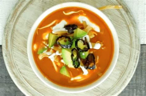 Sopa De Tortilla Azteca Tradicional Video Cocina Vital
