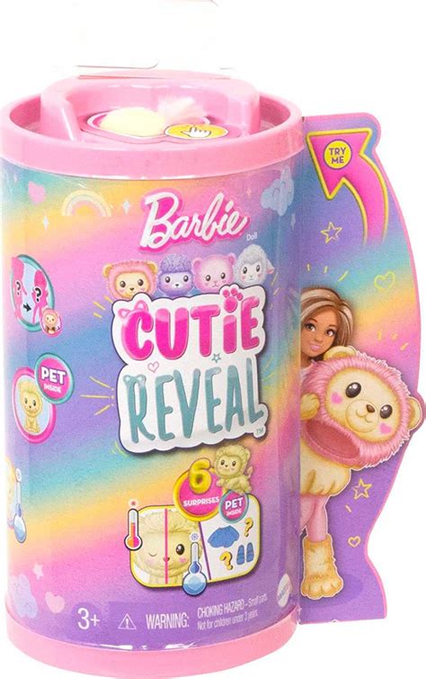 Barbie Cutie Reveal Chelsea Series 2 Dolls Lamb Teddy Poodle And Lion