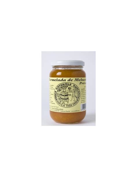 Mermelada de melocotón sin azúcar 400 gr Cal Valls