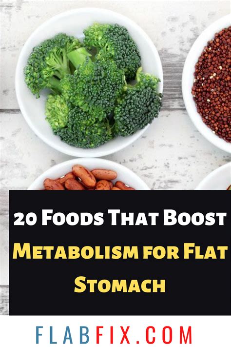 20 Foods That Boost Metabolism For Flat Stomach Flab Fix