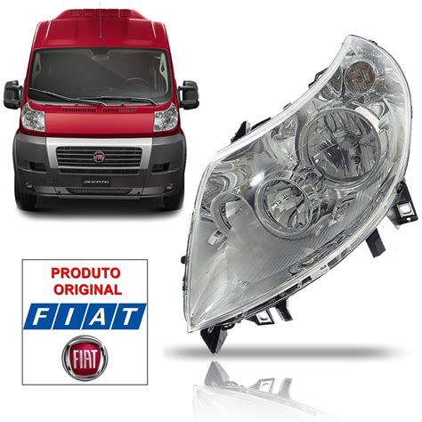 Farol Lado Esquerdo El Trico Original Fiat Ducato
