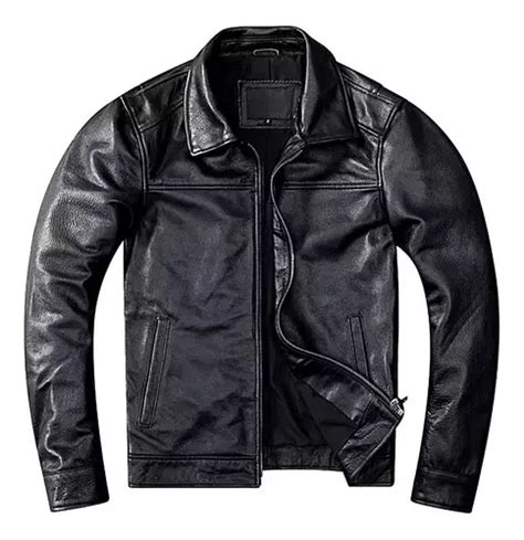 Busca Campera De Cuero Negra De Hombre Zara A La Venta En Argentina