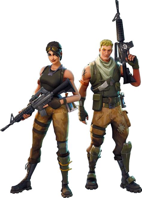 Fortnite Save The World Characters A Transparent Background Image Plz
