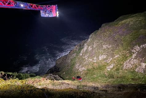 Single Occupant Rescued After Vehicle Came Off Road Manx Radio