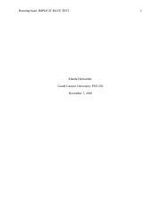 PSY 530 Implicit Test Docx Running Head IMPLICIT RACE TEST Irlanda