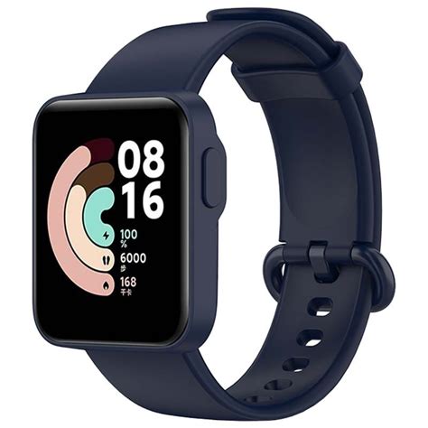 Pulseira Para Xiaomi Mi Watch Lite Material TPU Azul