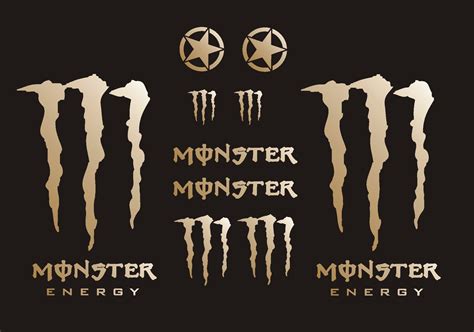 MONSTER PAZURY Naklejki Tuning 319 RÓŻNE KOLORY za 74 99 zł z SKLEP