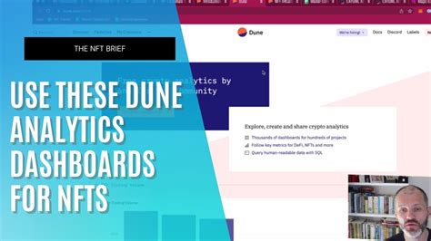 Best Dune Analytics Dashboards For Nft Fans Youtube