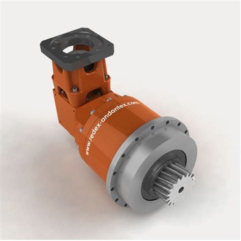 Helical Rack And Roller Pinion Drive Zero Backlash Double Rotary