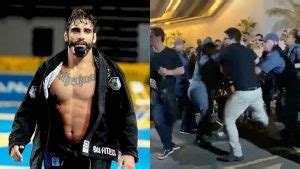 VÍDEO CONFIRA O MOMENTO EM QUE O LUTADOR DE JIU JÍTSU LEANDRO LO FOI