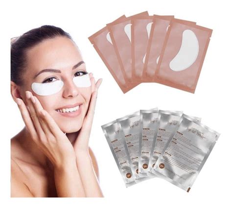 25 Parches Hidrogel Para Extensiones De Pestañas Lifting Meses sin