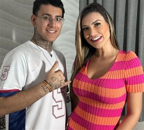 Filho de Andressa Urach revela quanto ganha para filmar a própria mãe