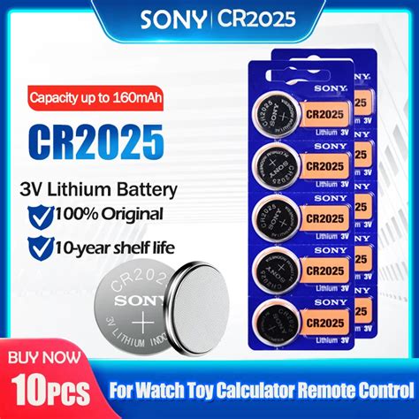Sony Bater A De Litio Para Reloj Pila De N Cr Original