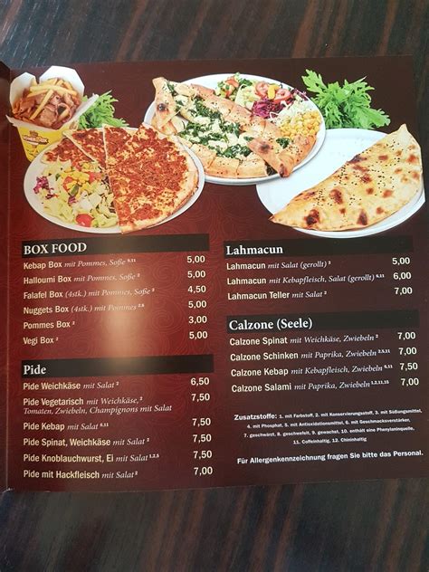 Speisekarte Von Sundgauer Pizza Und Kebap Haus FREIBURG IM BREISGAU