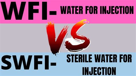 Wfi Water For Injection Swfi Sterile Water For Injection Shorts