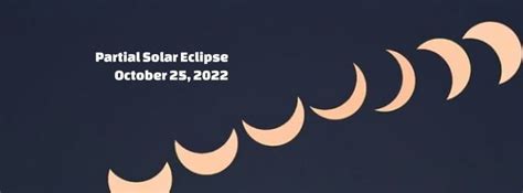 Partial Solar Eclipse Of October 25 2022 The Watchers