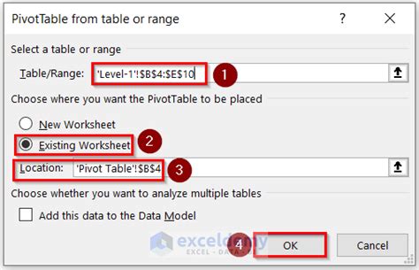 How To Create A Summary Sheet In Excel 4 Easy Ways
