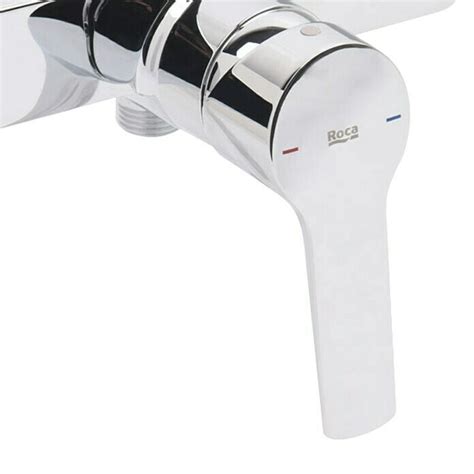 Roca Pure Grifo Monomando De Ducha Cromo Brillante BAUHAUS
