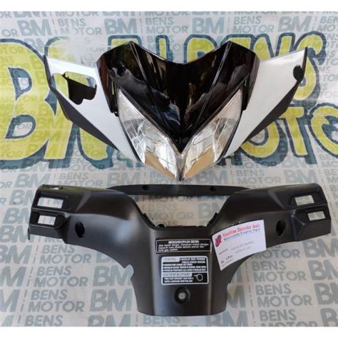 Jual Batok Kepala Depan Supra X 125 Full Set Putih Shopee Indonesia